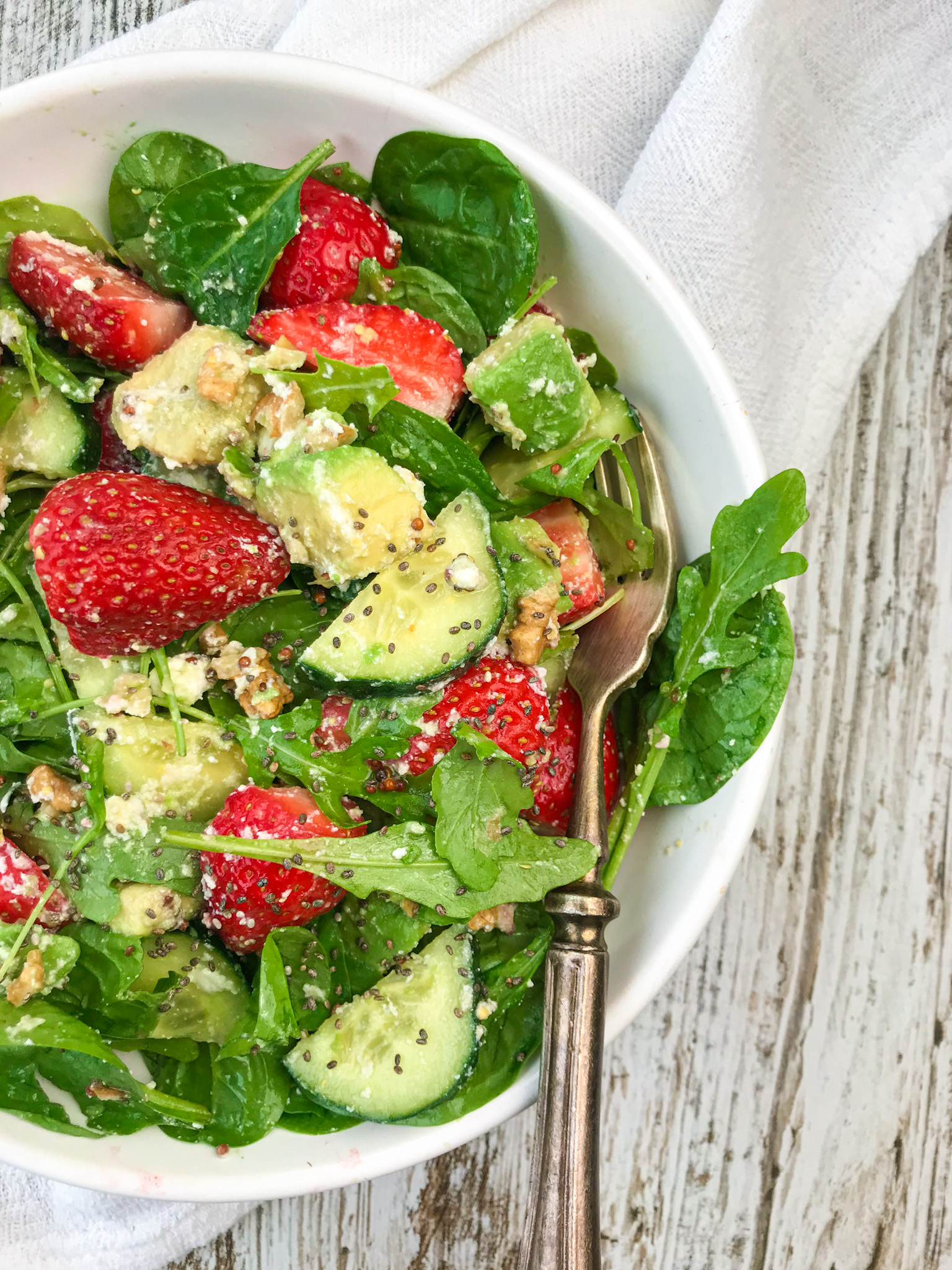 Recetas De Ensalada Verde Con Frutas Frescas Cómo Hacer Ensalada De